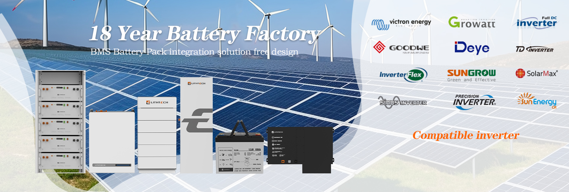 China Lithium ion battery manufacturer | Lithtech Energy